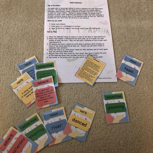 Writing Games - Playful Learning Games