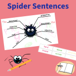 Spider Sentences - Playful Learning Games