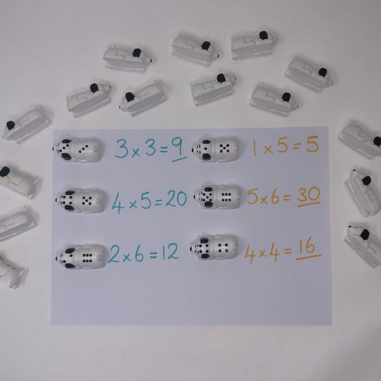 Domino Multiplication - Playful Learning Games