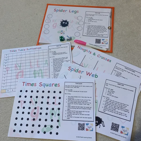 Times Table Game Bundle - Playful Learning Games