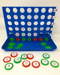 Connect 4 Times Tables - Playful Learning Games