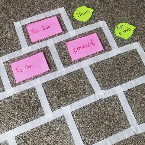 Sentence Building Blocks - Playful Learning Games