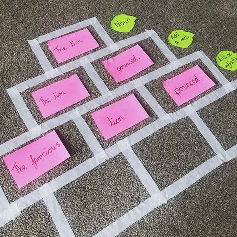 Sentence Building Blocks - Playful Learning Games