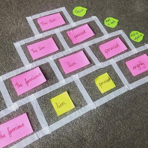 Sentence Building Blocks - Playful Learning Games