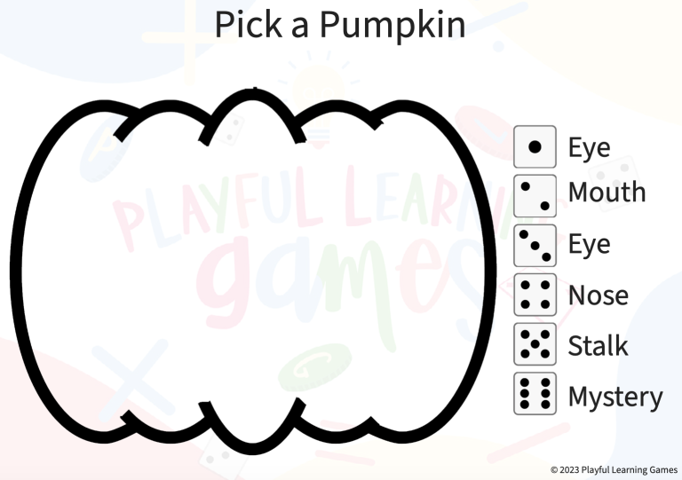 Pick a Pumpkin - Playful Learning Games