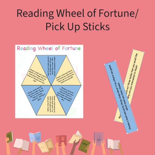 Reading Wheel of Fortune/Pick Up Sticks - Playful Learning Games
