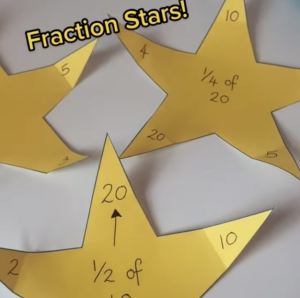 Fraction Stars - Playful Learning Games