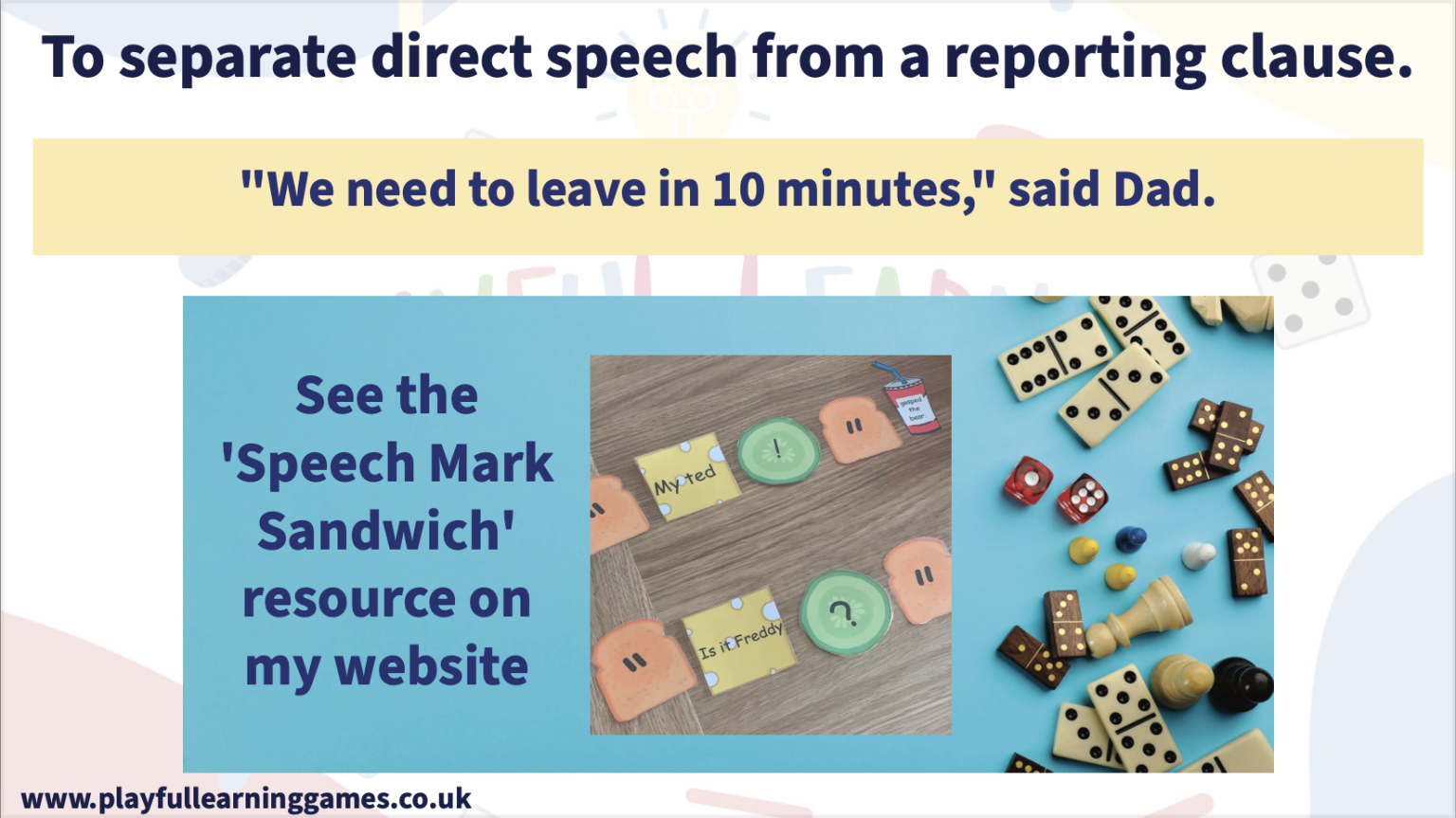 Commas in KS2 - Playful Learning Games