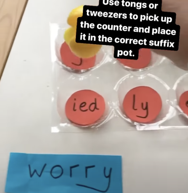 Suffix Find - Playful Learning Games