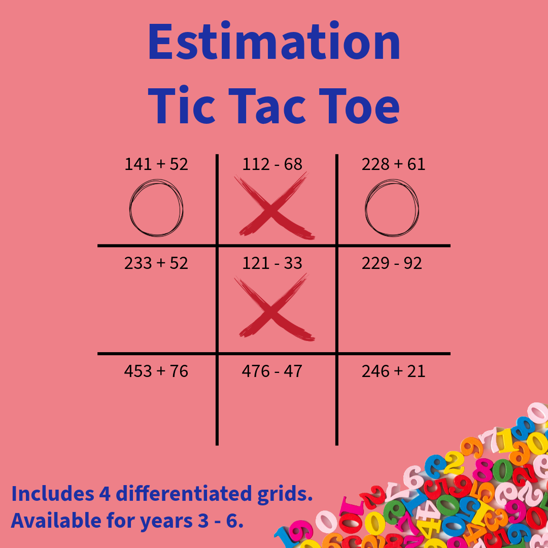 Estimation Tic Tac Toe Playful Learning Games Estimation Tic Tac Toe Playful Learning Games