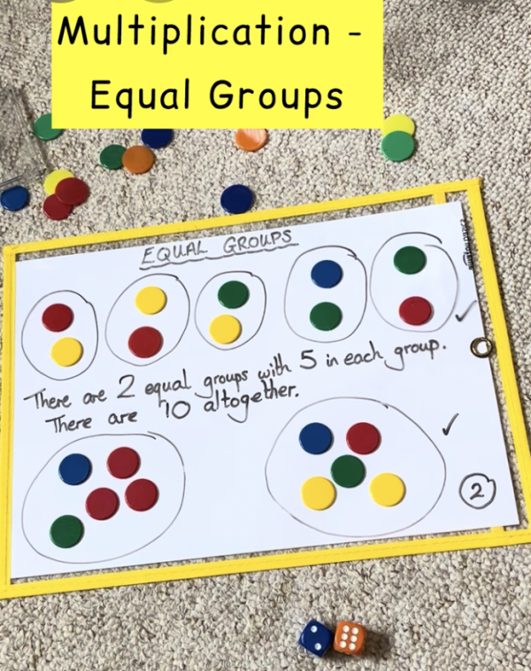 Mutliplication – Equal Groups - Playful Learning Games