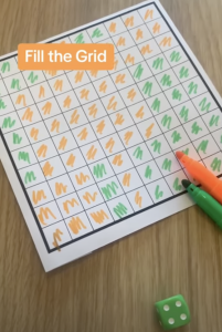 Fill the Grid – Arrays - Playful Learning Games