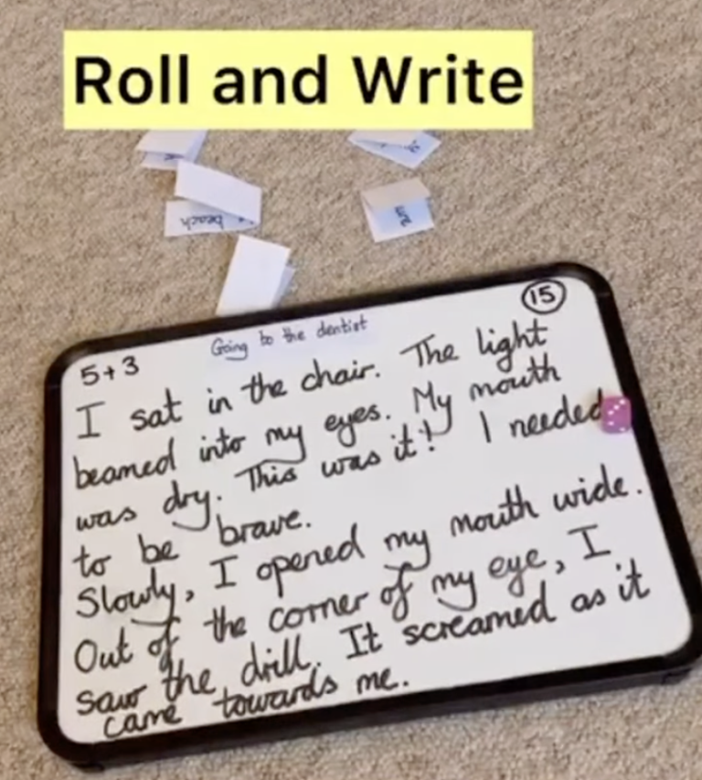 Roll and Write - Playful Learning Games