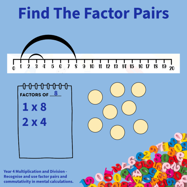 Find the Factor Pairs - Playful Learning Games