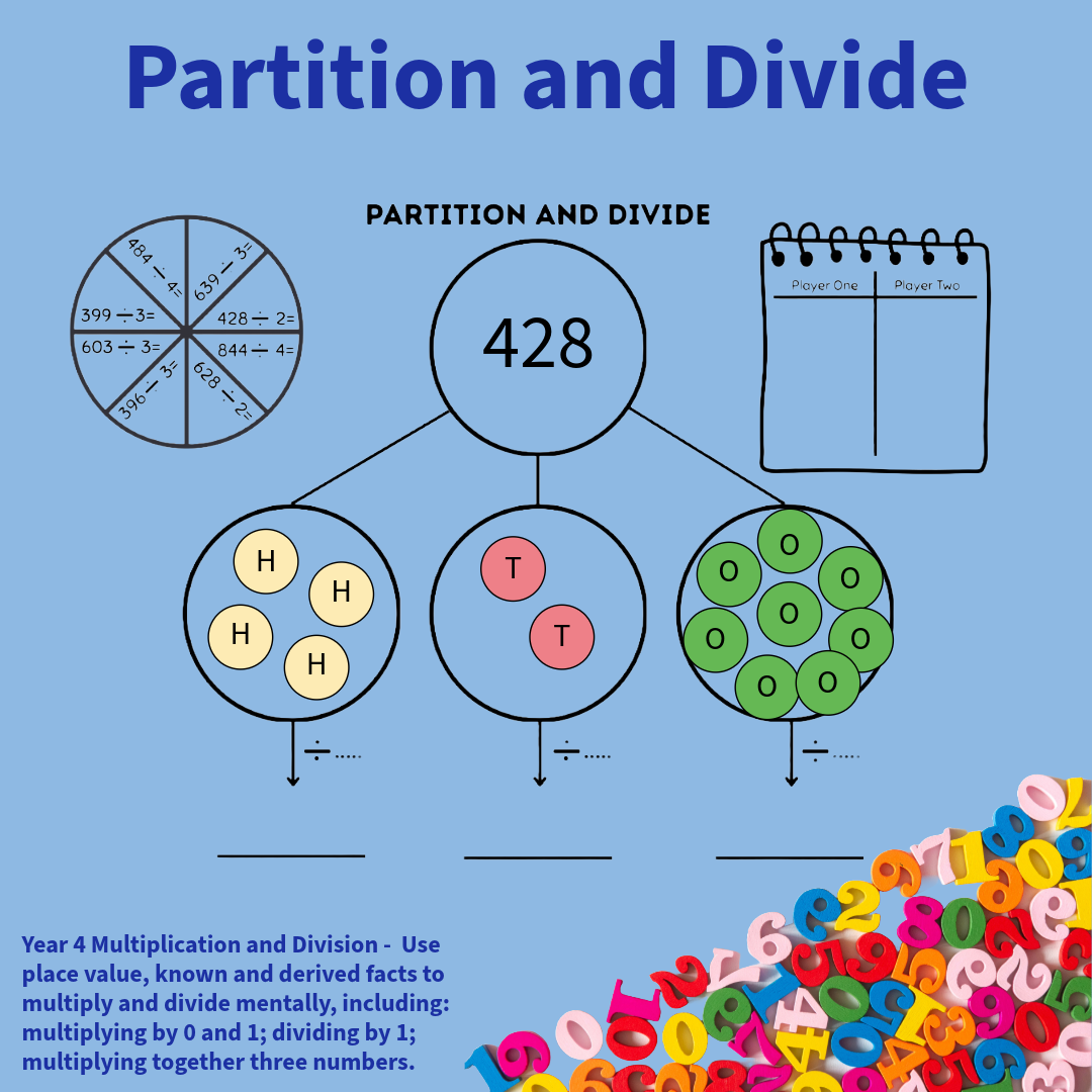 Partition and Divide - Playful Learning Games