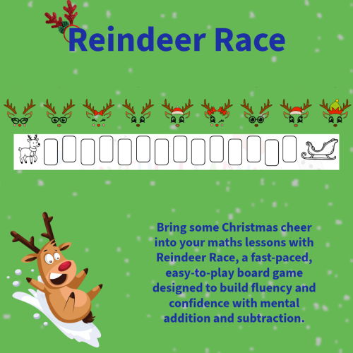 Reindeer Race - Playful Learning Games