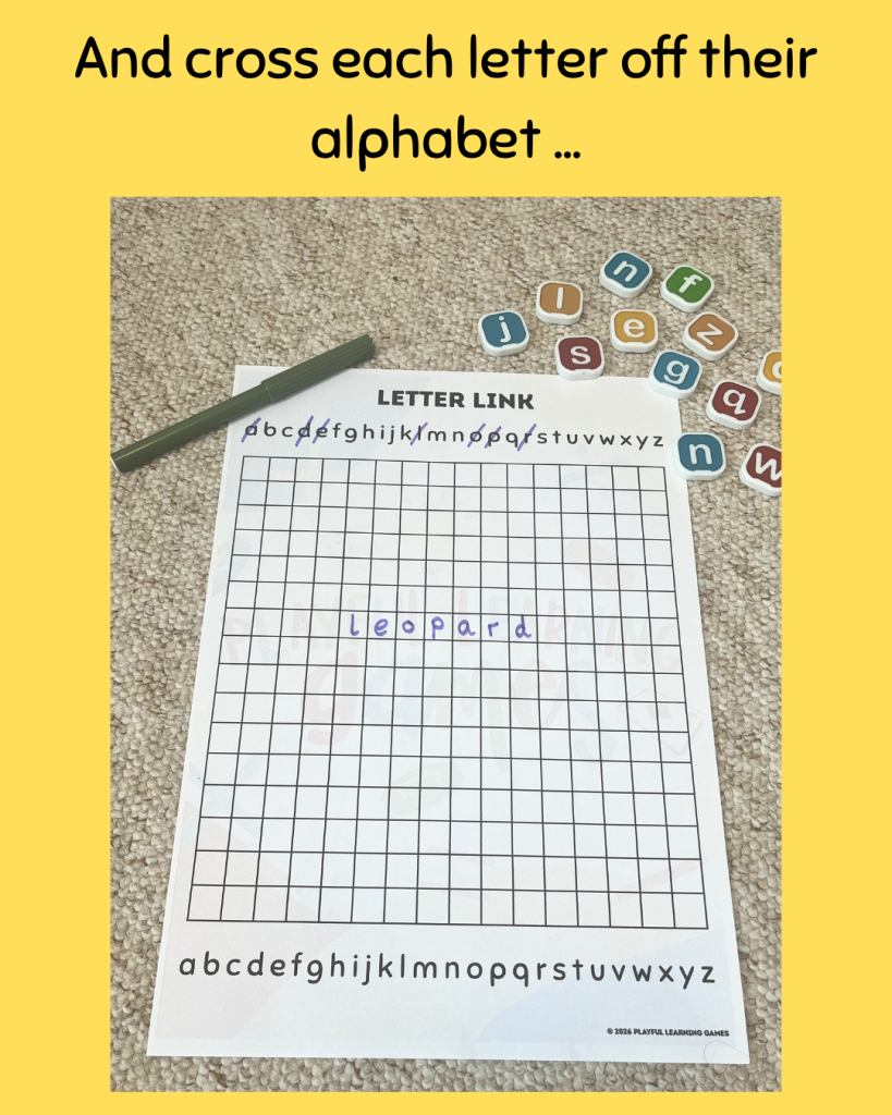 Letter Link - Playful Learning Games